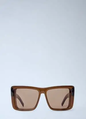Saint Laurent Sl 900 Howl Sunglasses - Brown