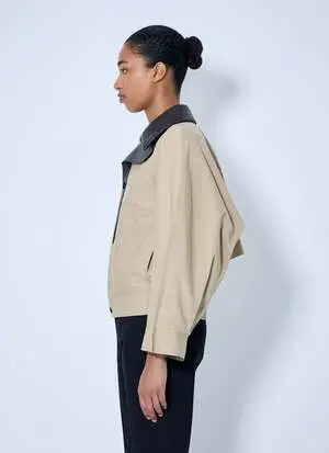 Bottega Veneta Quilted Collar Jacket