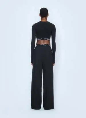 Off-White Logo Band Pants