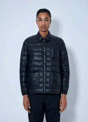 Moncler Fouine Down Shirt Jacket - Black