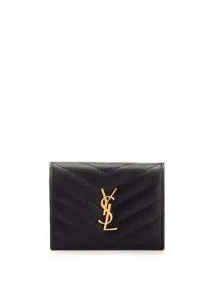 Saint Laurent Cassandre Small Wallet