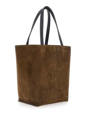 Phoebe Philo Pot Cabas' Shoulder Bag In Leather