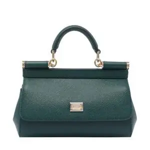 Dolce & Gabbana Small Sicily Handbag - Green