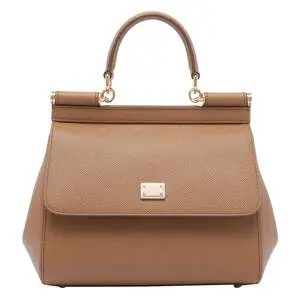 Dolce & Gabbana Sicily Small Handbag - Cream