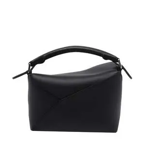 Loewe Mini Puzzle Edge Handbag - Black