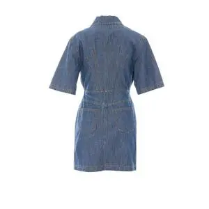 Fendi Denim Dress With Maxi Patch