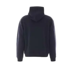 Fendi Patch Zip Up Hoodie With Selleria Stitching