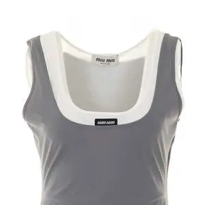 Miu Miu Short Stretch Jersey Dress