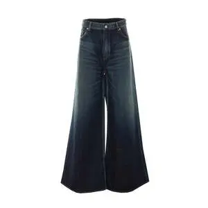 Alaïa Wide Leg Jeans - Blue