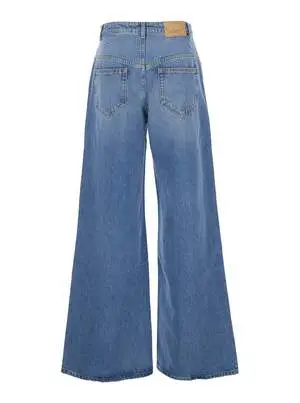 Isabel Marant Étoile Lemony Wide Leg Jeans - Multicolor
