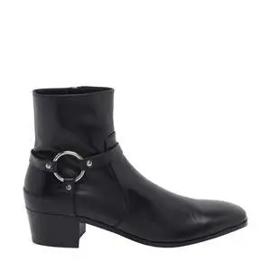 TOM FORD Clint Buckled Zip-up Leather Boots