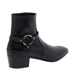TOM FORD Clint Buckled Zip-up Leather Boots
