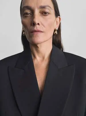 Phoebe Philo Gold-plated Silver Drop Earrings