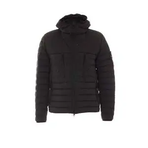 Stone Island Seamless Tunnel Nylon Down Jacket - Black