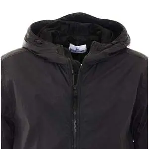 Stone Island Garment Dyed Crinkle Reps Ny Logo Jacket