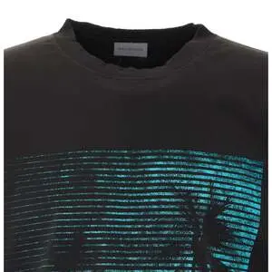 Balenciaga Logo T-shirt With Palm Tree Print