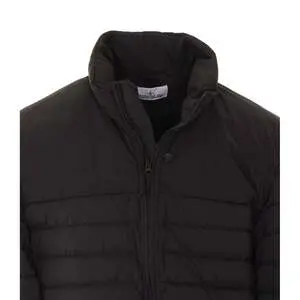 Stone Island Seamless Tunnel Nylon Logo Down Jacket