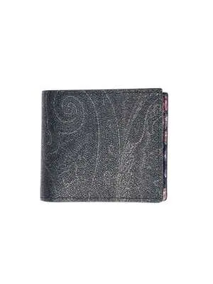 Etro Arnica Wallet With Paisley Print - Multicolor