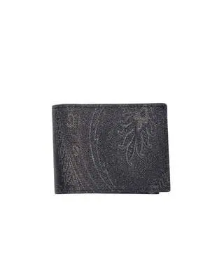 Etro Arnica Wallet With Paisley Print