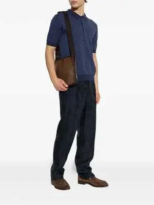 Etro Paisley Button-up Polo