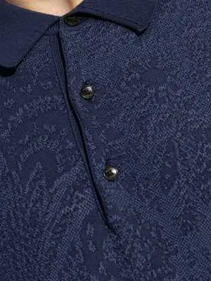 Etro Paisley Button-up Polo