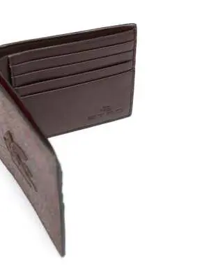 Etro Pagaso Wallet With Print