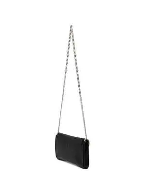 Stella McCartney Falabella Sequin Shoulder Bag - Black