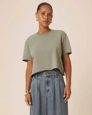 Splendid Palmer Terry Tee - Teal