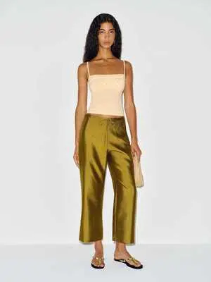 REFORMATION Neela Knit Top - Yellow