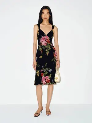 REFORMATION Macie Midi Dress - Multi