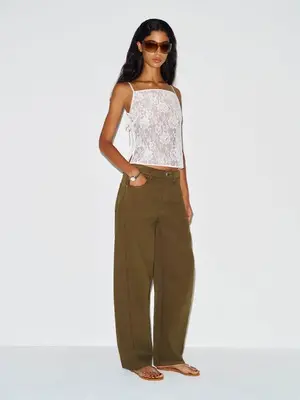 REFORMATION Iman Top Lace