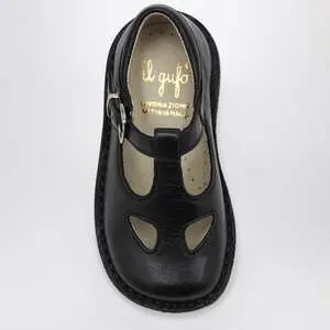 IL GUFO Sandal With Eyelets In Leather