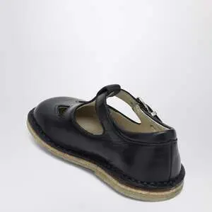 IL GUFO Sandal With Eyelets In Leather