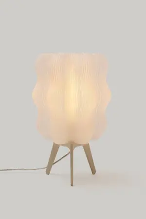 WOOJ DESIGN Wavy Lamp - Eggshell