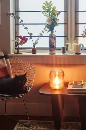 WOOJ DESIGN Allium Lamp - Smoke