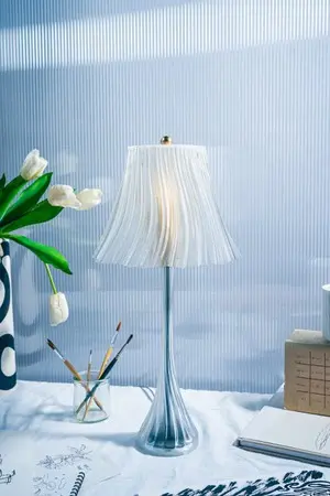 WOOJ DESIGN Pleat Lamp - Clear