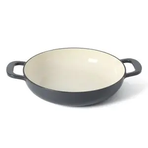 MARTHA STEWART Gatwick 3.5-quart Enameled Cast Iron Braiser With Lid