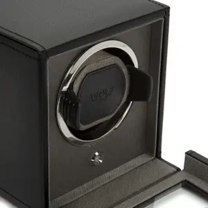 Wolf Cub Single Watch Winder With Cover