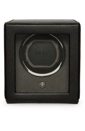 Wolf Cub Single Watch Winder - Black
