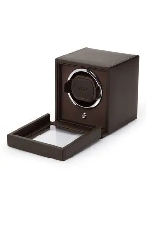 Wolf Cub Single Watch Winder - Brown