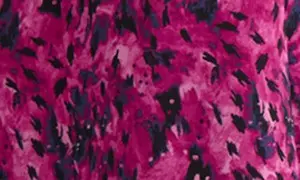 KASPER Abstract Print Scuba Sheath Dress