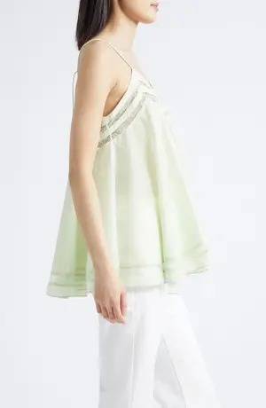 3.1 Phillip Lim Voile Flounce Top