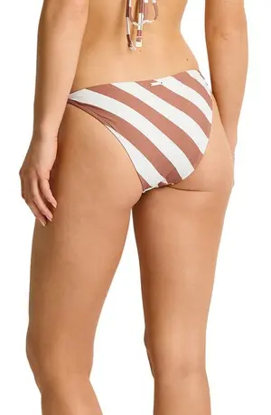 SEA LEVEL Stripe Side Tie Bikini Bottoms