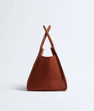 Bottega Veneta Barbara Tote - Rust