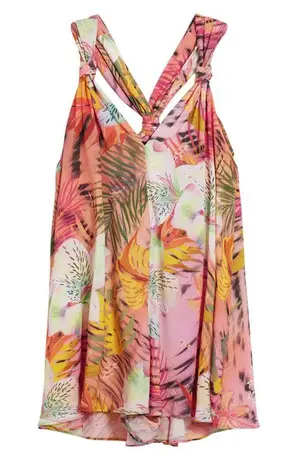 Desigual Mixed Print Romper