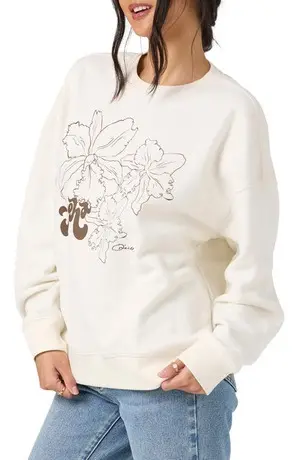 O'Neill Ariah Hawaii Graphic Oversized Sweatshirt