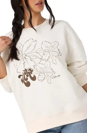 O'Neill Ariah Hawaii Graphic Oversized Sweatshirt