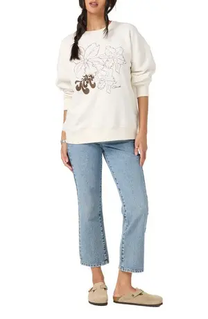 O'Neill Ariah Hawaii Graphic Oversized Sweatshirt