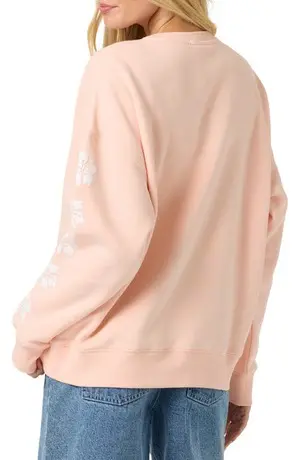 O'Neill Mini Hibis Hawaii Oversized Graphic Sweatshirt