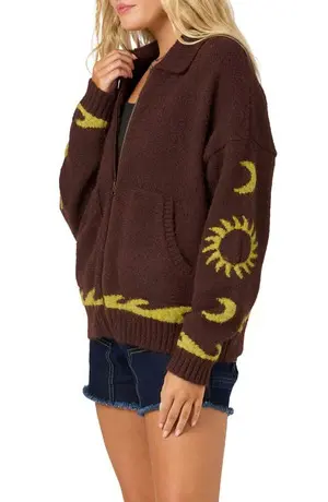 O'Neill Corrine Zip Up Sweater